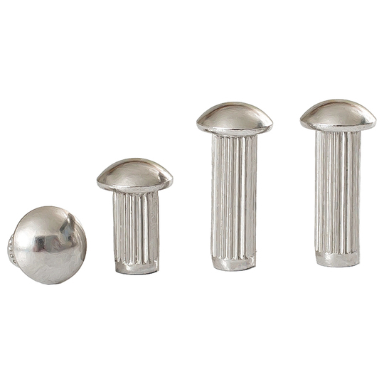 304 Stainless Steel Rivets - M2 M2.5 M3 M4 M5 - Solid Knurled Nameplate ...