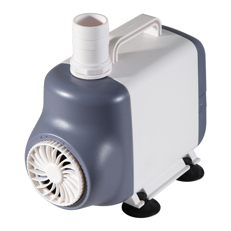 Fish Tank Water Pump Side Suction Submersible Light Sound Aquarium ...