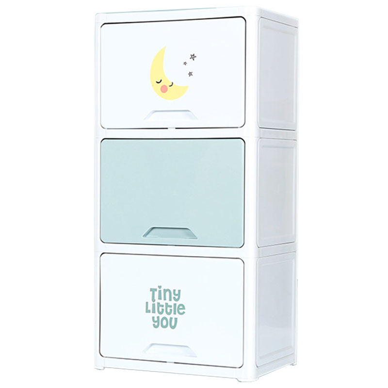 Yeya Storage Cabinet - Flip Plaid Baby Wardrobe - Toys & Snacks Plastic ...