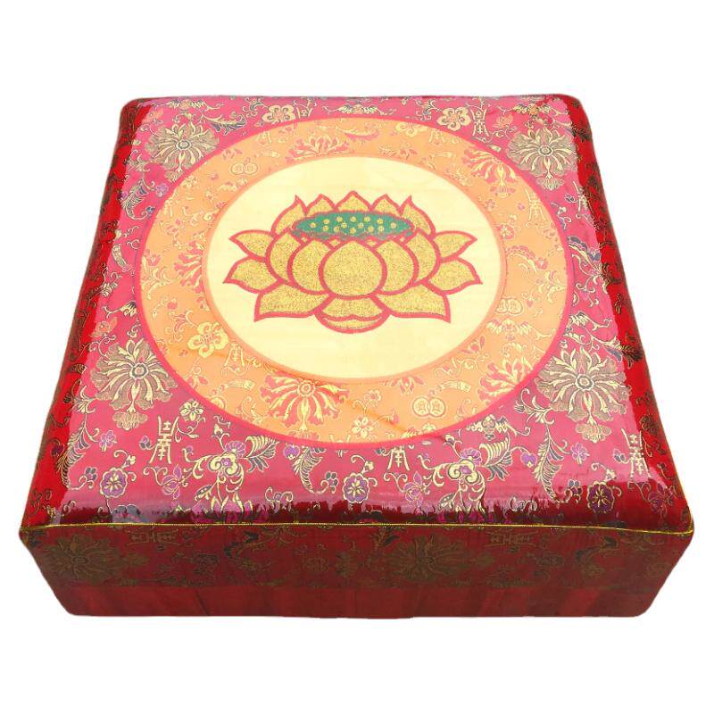 Worship Mat Kneeling Mat Home Embroidery Lotus Design Buddhist Temple ...