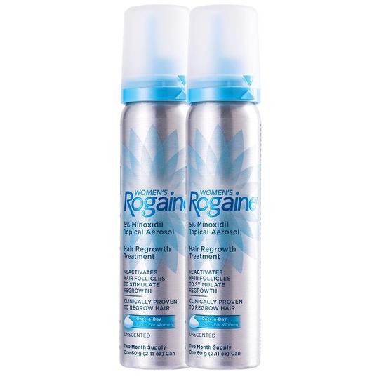 Rogaine Mousse de Minoxidil pour Hommes & Femmes - 60g