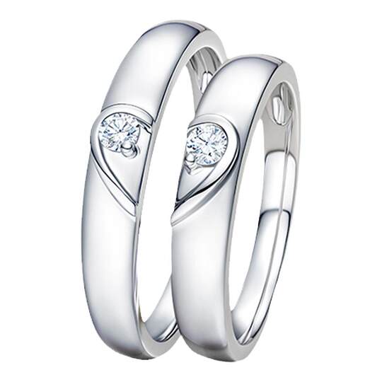 DR Forever Series Couple Diamond Wedding Rings Official Flagship Store