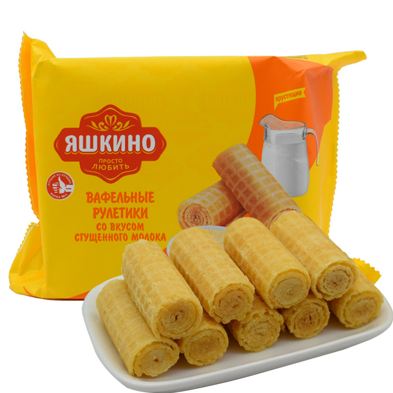 Kdv Yashkino Vafla s jajima - Ruska uvozna grickalica 160g