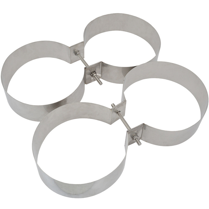 Keep Diving Double Cylinder Fixing Bracket - 316 Stainless Steel