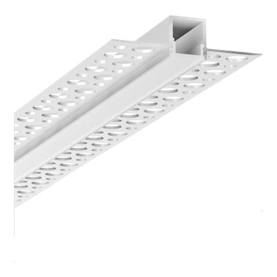 Tira de Luz LED Lineal - Perfil de Aluminio Negro con Cubierta ...