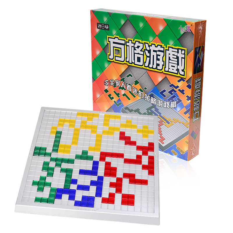 Little Good Egg Square Game for 2-4 Players: Gladiator Chess Tetris ...