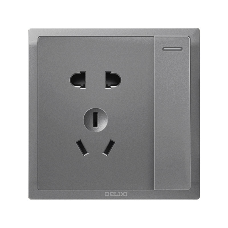 Delixi Official Flagship Store Switch Socket Panel Porous Air ...
