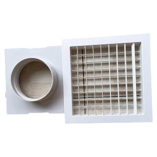 ABS Double-Layer Adjustable Louver Air Outlet Plastic Steel Central Air ...