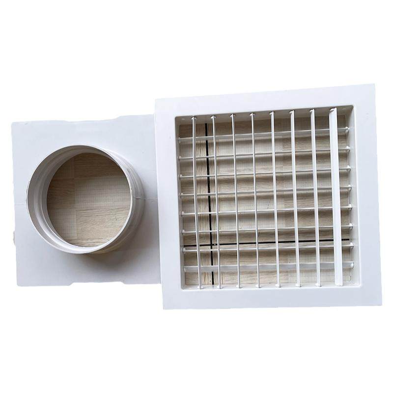 ABS Double-Layer Adjustable Louver Air Outlet Plastic Steel Central Air ...