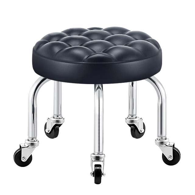 Bring wheel stool pulley dwarf stools, foot therapy, chair, shoe stool ...