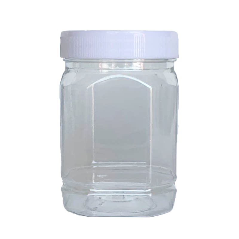 One Catty Honey Bottle Plastic Bottle 500g Square Bottle 1 Catty Honey ...