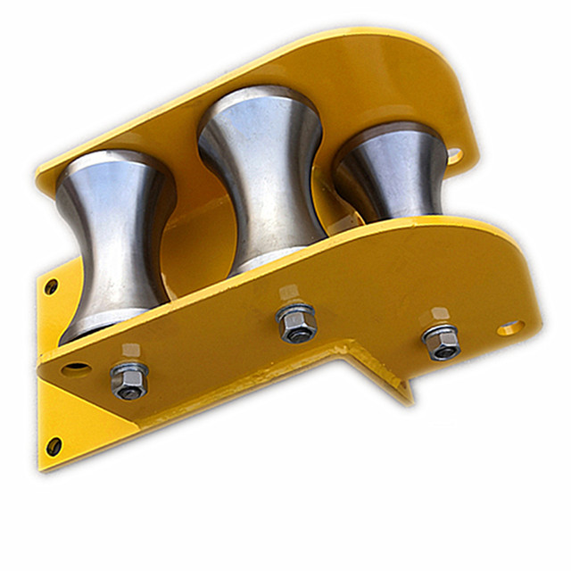 Pipe pulley, ground cable pulley/wellhead pay-off pulley/corner ...