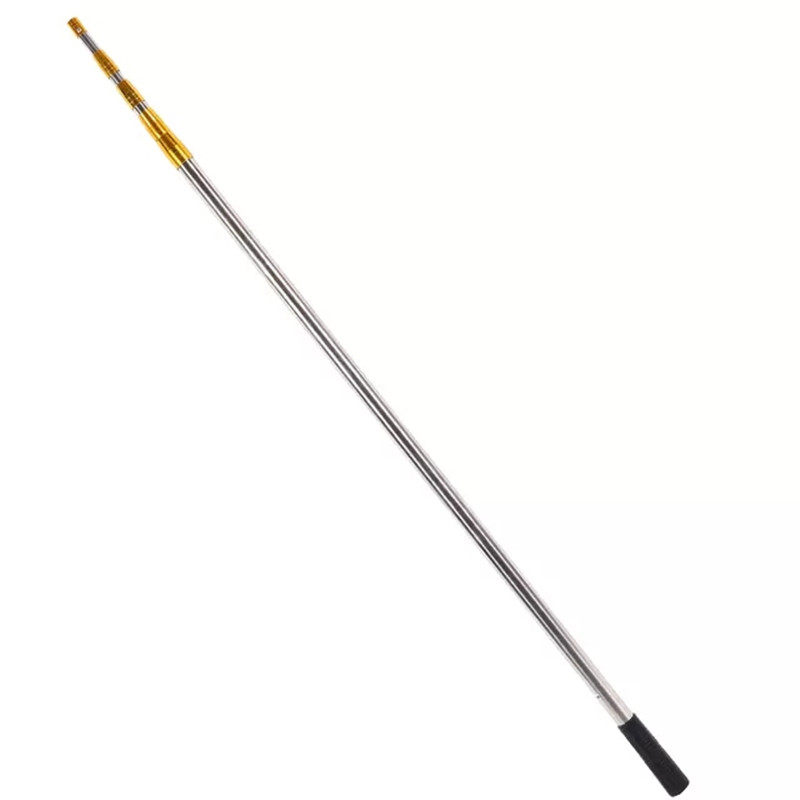 Extended Stainless Steel Clothes Hook - Retractable Rod for Outdoor Use