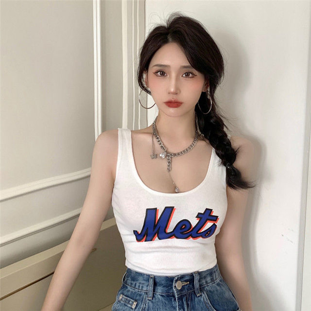 Summer wearing hot girls, Ya Yafeng, sexy chest, chest camisole, female sweet cool top with ...