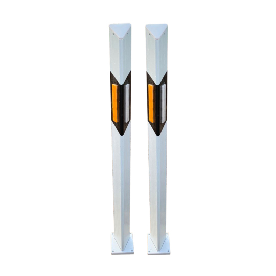 Fiberglass Column Outline Sign PVC Plastic 100-Meter Pile Sign Highway ...