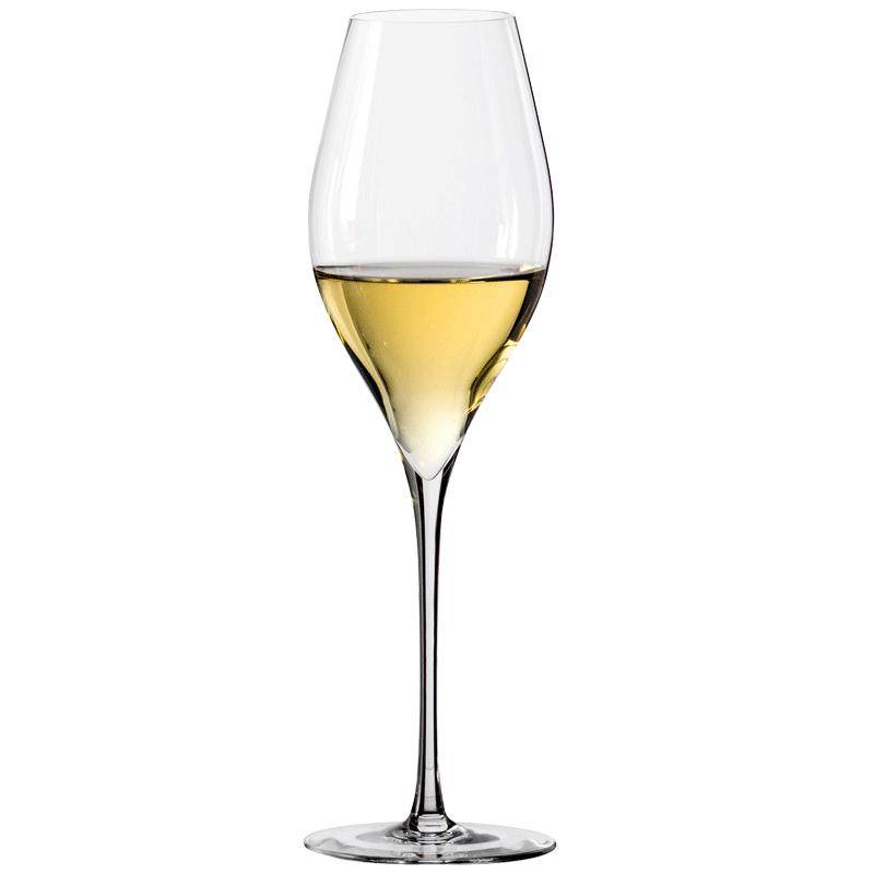 Rona Swan Crystal Wine Glass - European Style Goblet