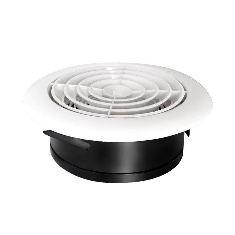 Ventilation & Air Intake System - Circular Outlet Louver Exhaust Vent ...