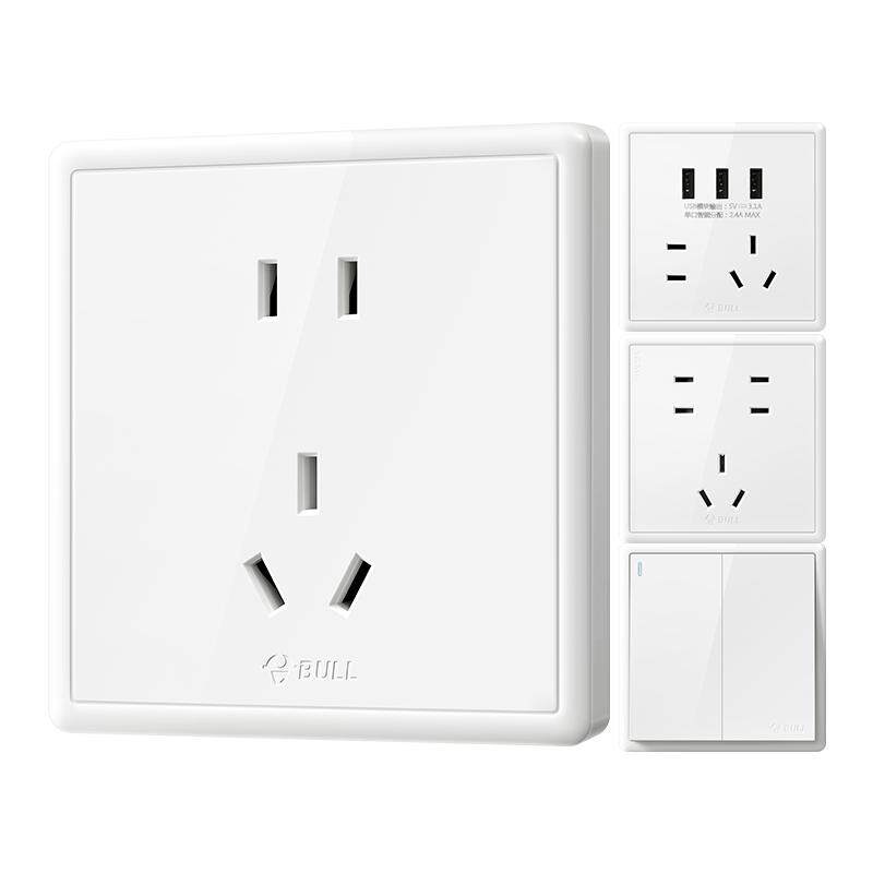 Bull Socket Wall Switch - Air Conditioner Power Panel