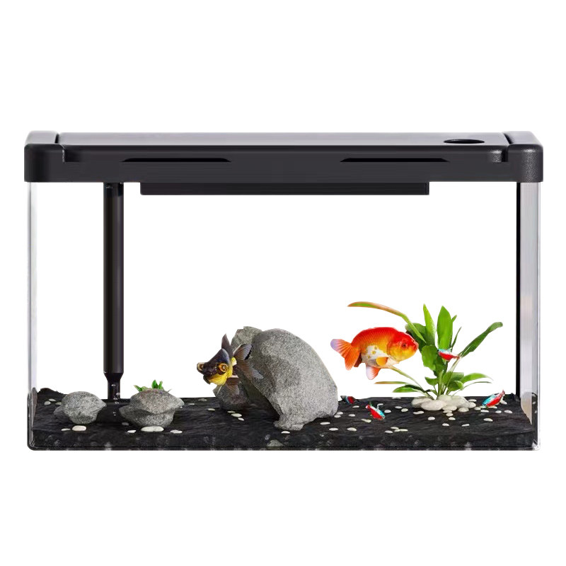 4K Ultra-White Acrylic Fish Tank New Living Room Desktop Turtle Tank ...
