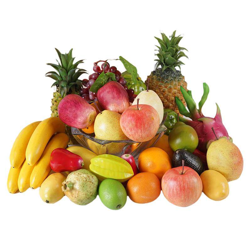 Foam Fruits & Vegetables - Realistic Play Food & Decorative Models