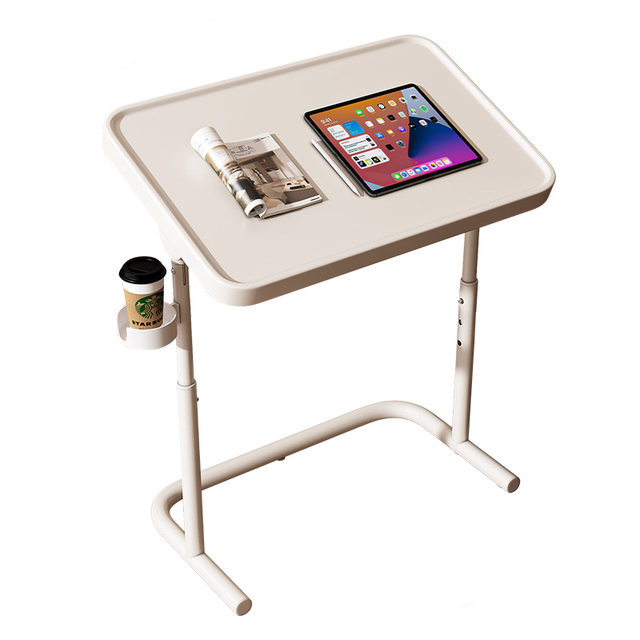 The bedside table can move the lifting laptop, the computer table ...