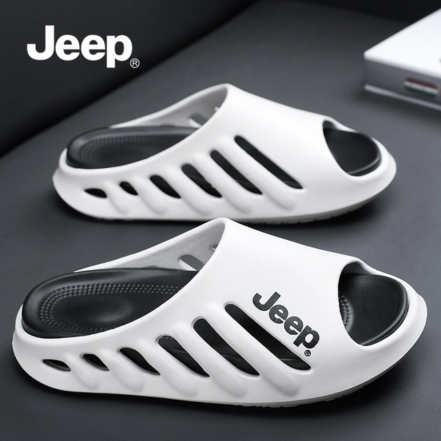 JEEP jeep slippers men's trendy summer outer wear 2024 new sports ...