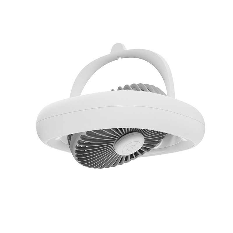 Shaking Head Bedside Fan - Small Ceiling Fan, Mute Home Bed Mosquito ...