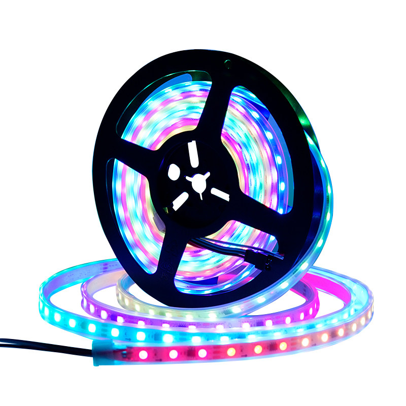 Bande LED adressable 12V - Contrôle vocal et application RGB ...