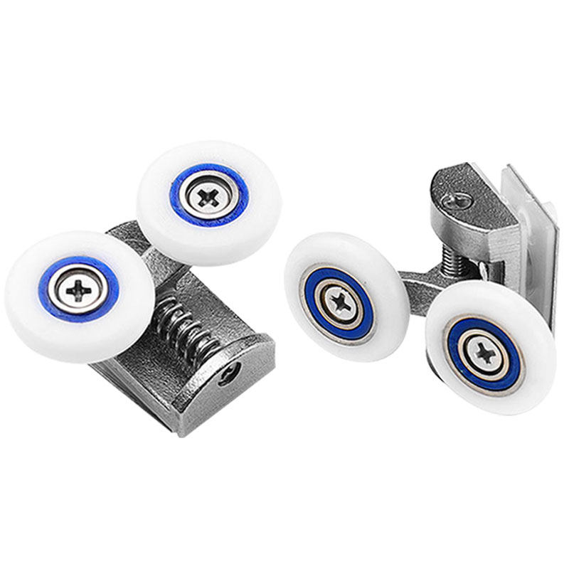Stainless Steel Shower Door Rollers - Universal Fit for Curved ...