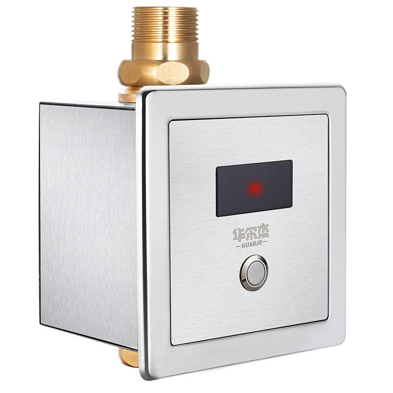 Squat Toilet Automatic Flush Sensor with Embedded Infrared Sensor Flush Valve