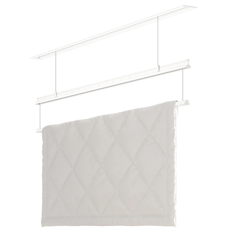 Clothes drying rack - Surface mounted [single pole] lighting model ...