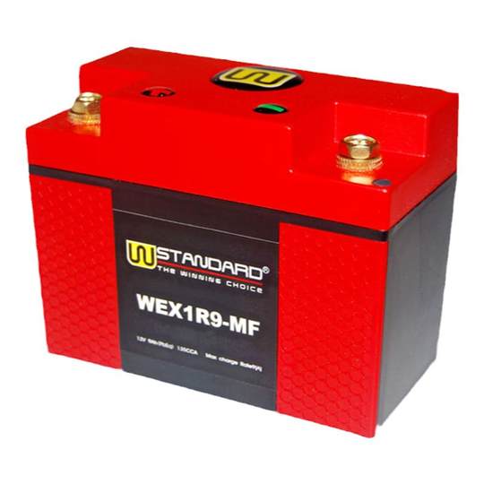 American W Lithium Battery 12V - Compatible with BMW, Harley, Kawasaki ...