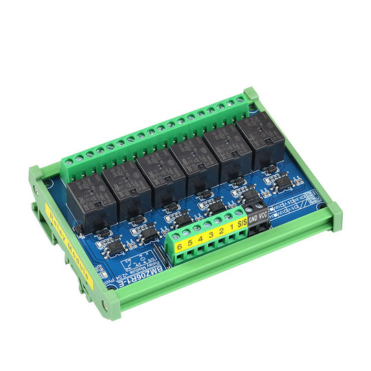 Optocoupler Isolation Relay Module 3.3v/5v/12v/24v | Single-Chip PLC Signal Amplifier Board