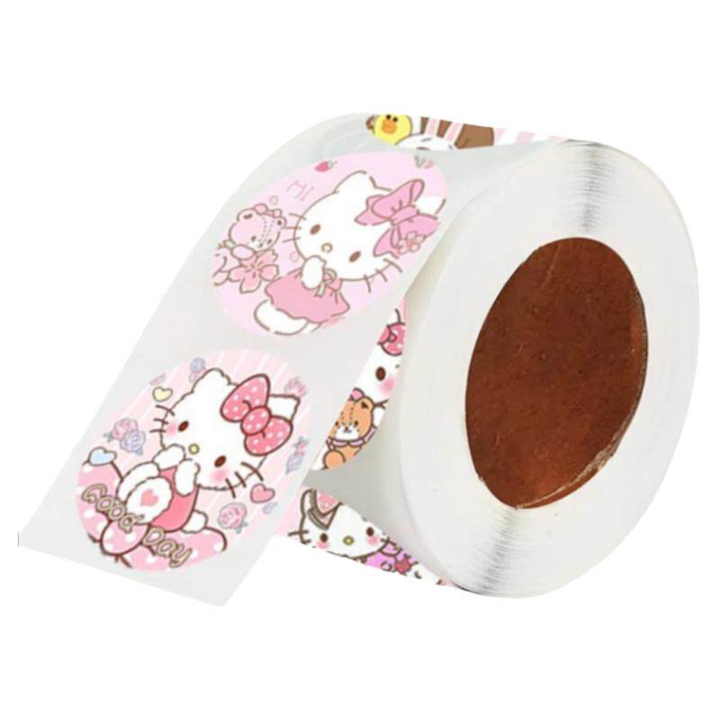 Hello Kitty Stickers - 500 Count Decorative KT Cat Labels