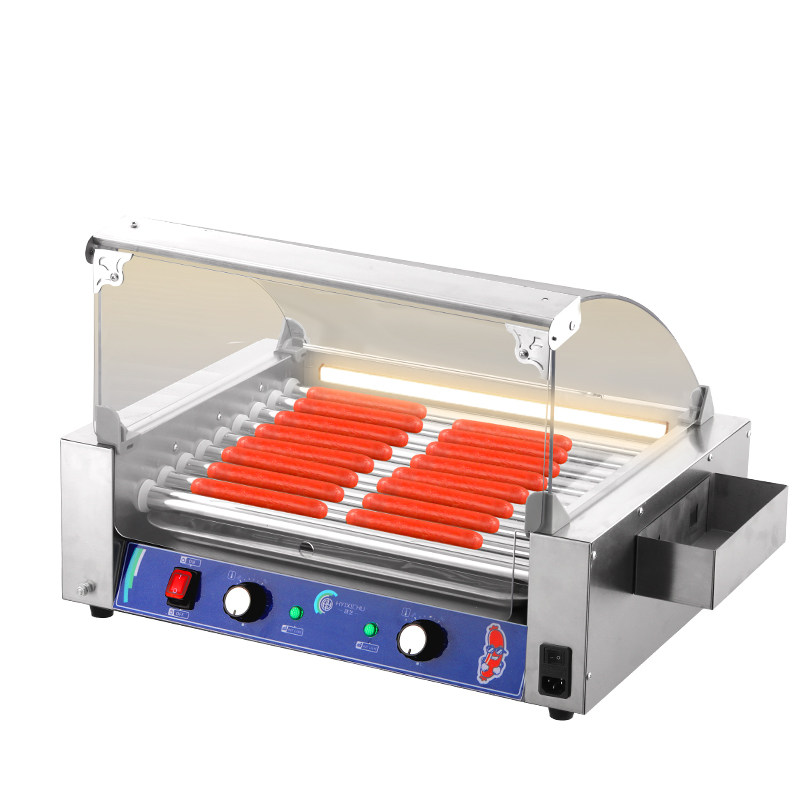Hongyi Rg-11 Commercial Hot Dog Grill - Automatic Sausage Grilling Machine