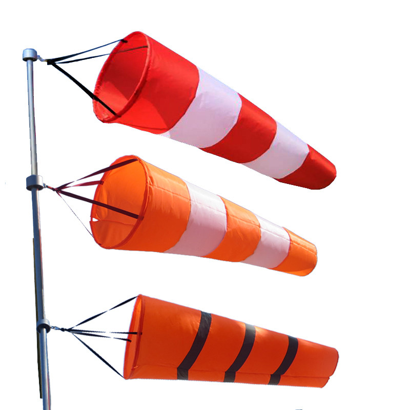 Wind vane firm waterproof fluorescent reflective windsock for outdoor ...