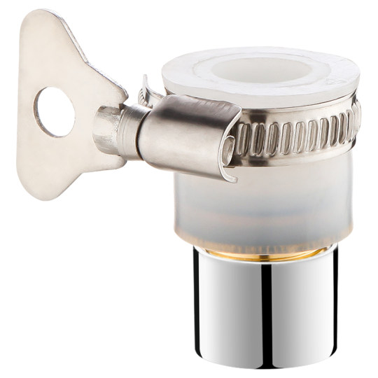 Balcony Faucet with Universal Anti-Splash Head and Silicone Joint