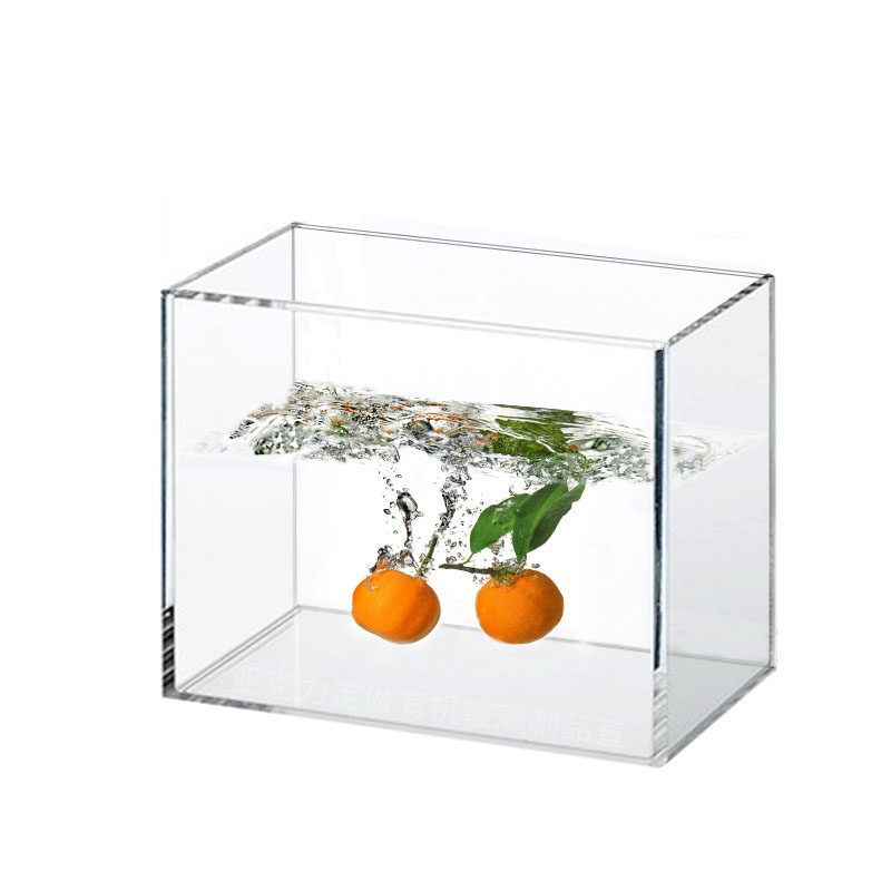 High-Definition Acrylic Photography Tank - Custom-Made Transparent Design