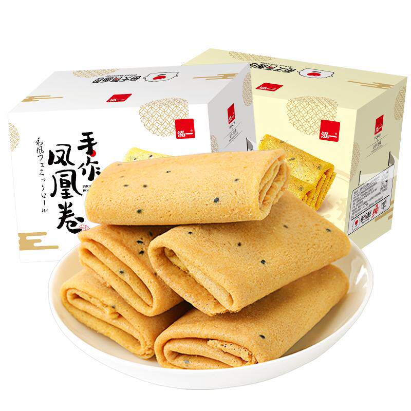 Hongyi Phoenix Roll Sesame Egg Rolls - 360g Box