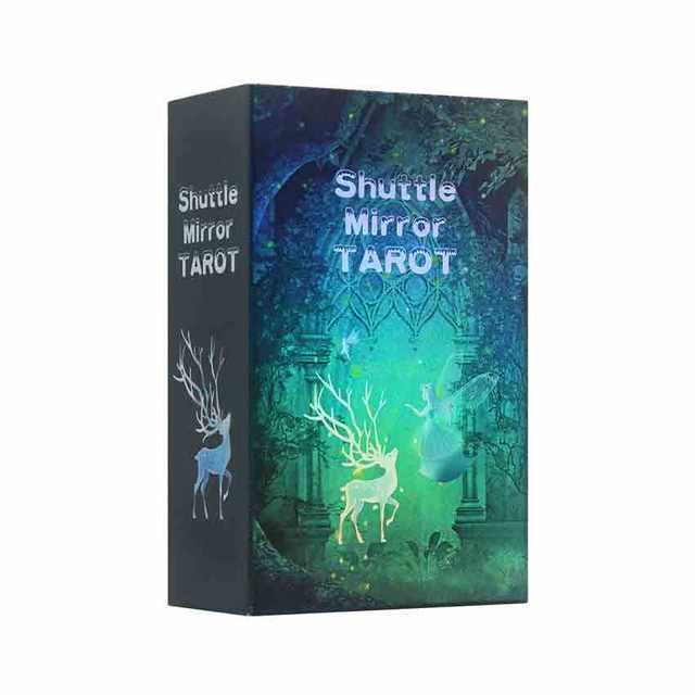 12X7CM Shuttle Mirror Tarot Sluture Taro