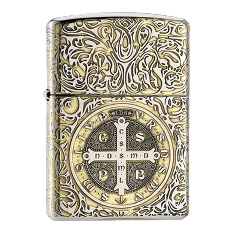 Zippo Constantine Evil Spirit Carved Kerosene Lighter