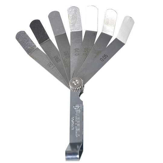 Steel Shield Feeler Gauge Set - 0.03-1.0mm Thickness Gauge for Valve ...