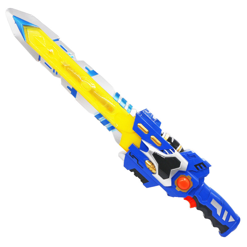 Superman Laser Sword Toy - Glowing Plastic Weapon for Kids