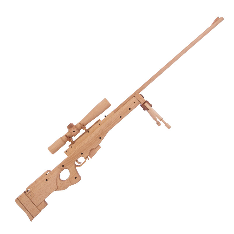 RpQ Craft Big Shot Sniper Rifle - Деревянная рогатка - Снайперская винтовка