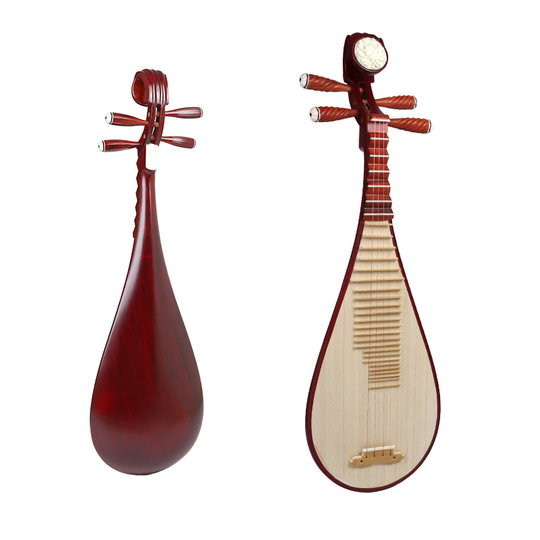 Qin and Han Pipa Musical Instrument Set: Beginner's Kit with Accessories