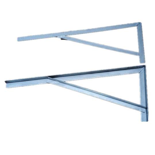 Canopy Bracket 80° Angle Steel Inclined Tripod Bracket Balcony Eaves ...