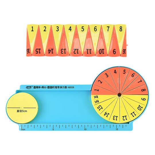 Circle Area and Circumference Teaching Aids for Elementary School ...
