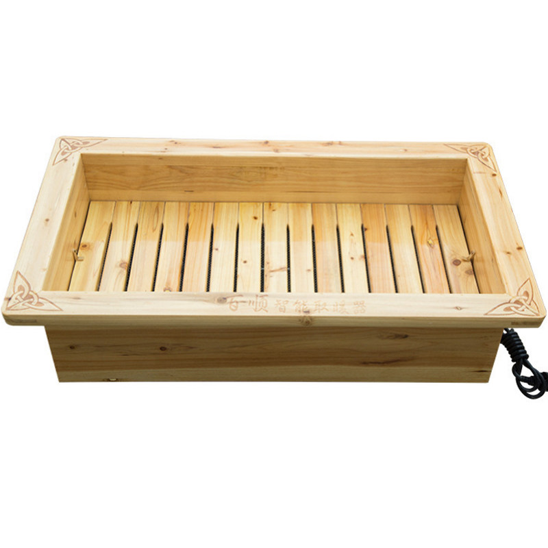 Firebox Heater Solid Wood Electric Fire Bucket Foot Warmer Stove