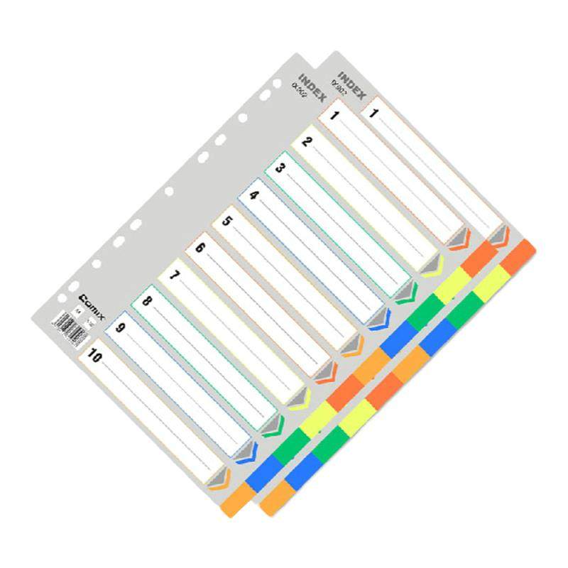 Qixin Classification Paper A4 - Ten-Color Index Page IX902 | A4 Paging ...