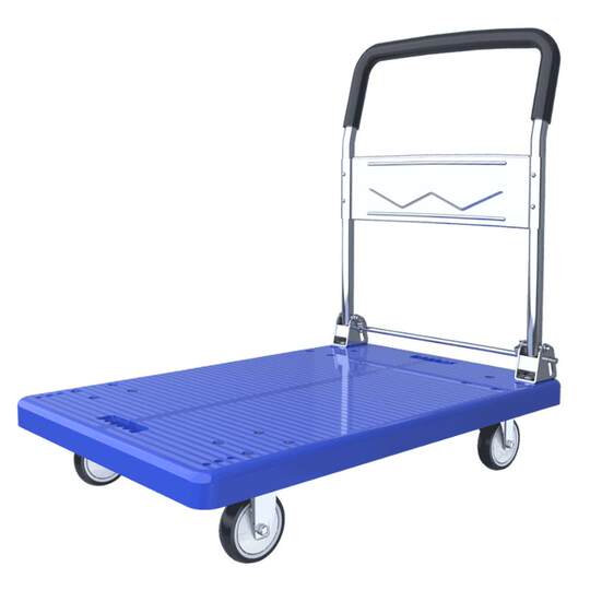 Small Trolley Cargo Trailer Folding Household Portable Trolley ...